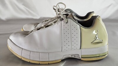 Size 10 - Air Jordan TE 2 Advance White Metallic Silver | eBay