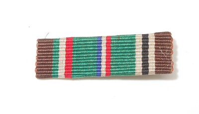 Original WWII British Theater Made US European Campaign EAME Ribbon Bar ...
