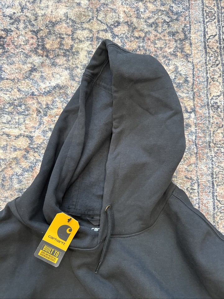 Carhartt Loose Fit Midweight Logo Sleeve Graphic Hoodie Mens 5XL Black ...