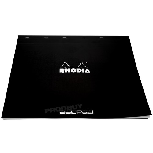 Rhodia Large A3 Black dotPad Dot Matrix Grid Book Architects Sketch ...