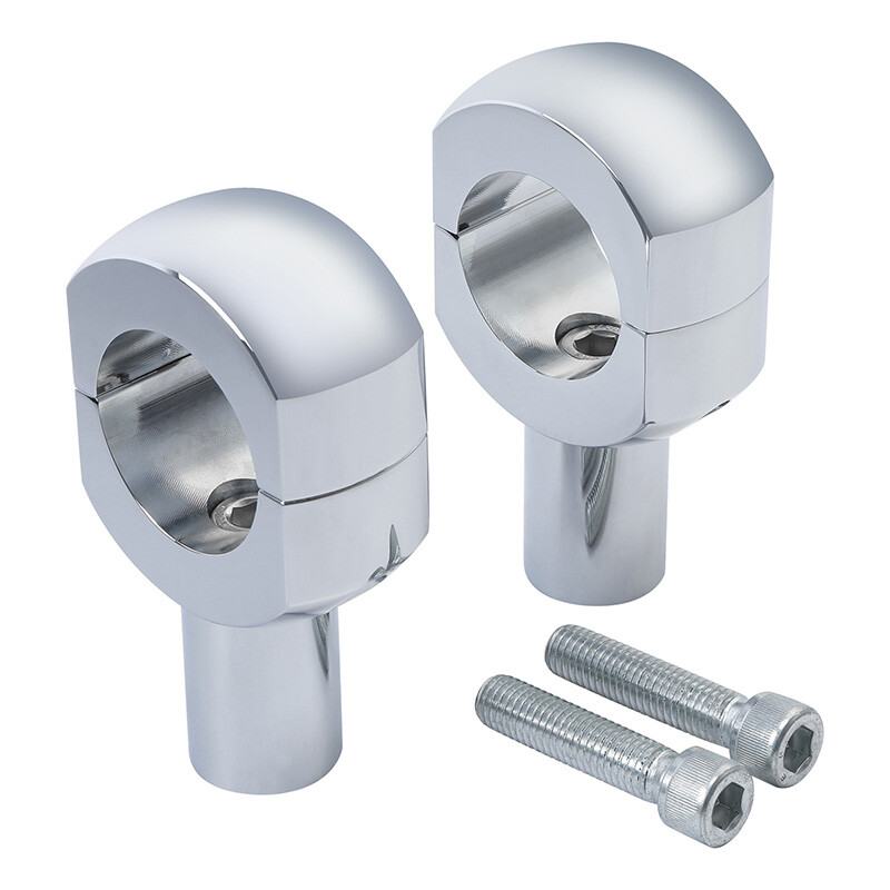 14" Rise 2'' Handlebar Risers Fit For Harley Sportster XL1200 Softail ...