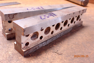 LOT LS41 MACHINIST PARALLEL BARS I BEAM SETUP JIG FIXTURE TOOLING | eBay