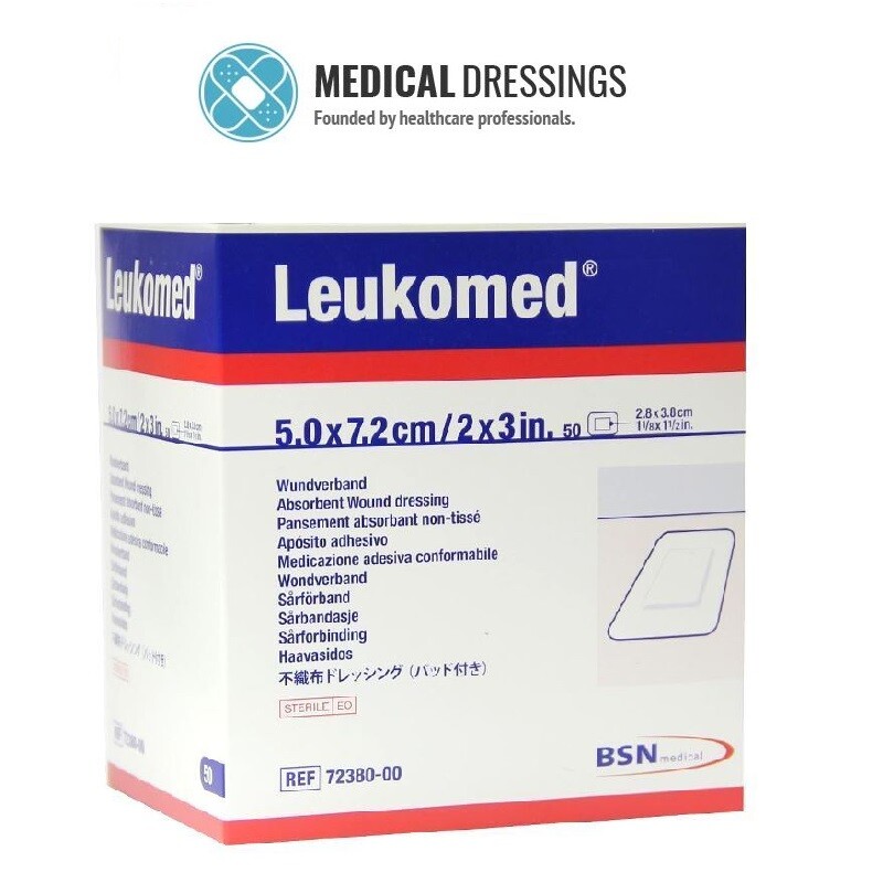 Leukomed Non-Woven Sterile Dressing | Wound Plaster | Highly Absorbent ...