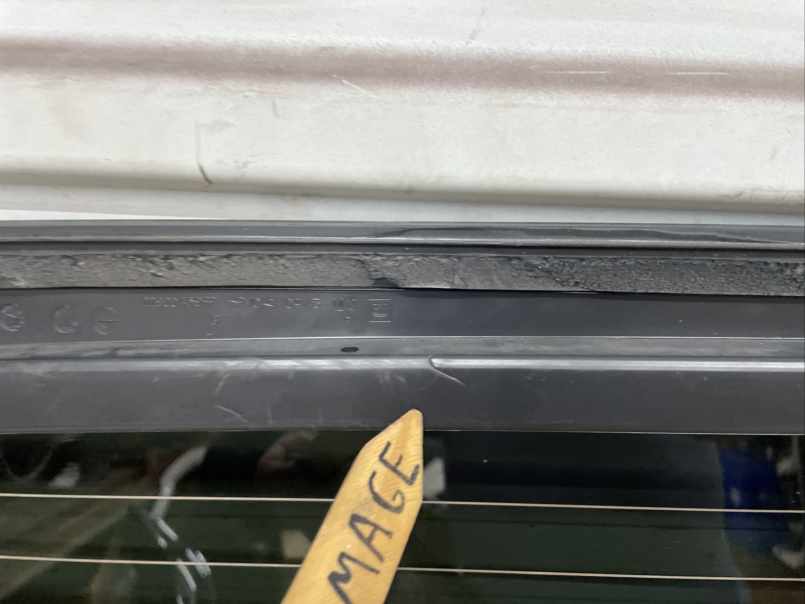 2014-2019 CHEVY SILVERADO 1500 REAR POWER SLIDING BACK GLASS USED ...