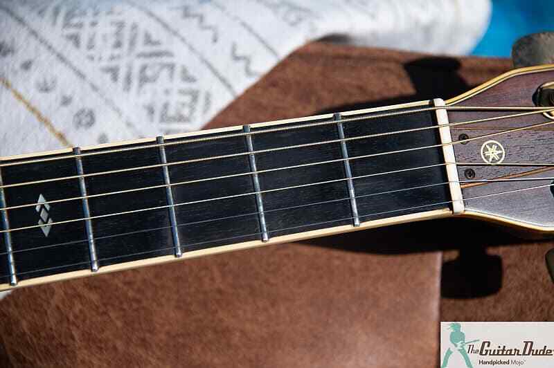 1977 Yamaha L-8 Dreadnought Acoustic Luxury SeriesPro Set Up w Perfect ...
