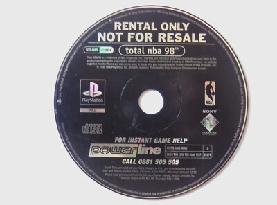 48547 Total NBA 98 - Sony PS1 Playstation 1 (1998) SCES 01079 | eBay UK