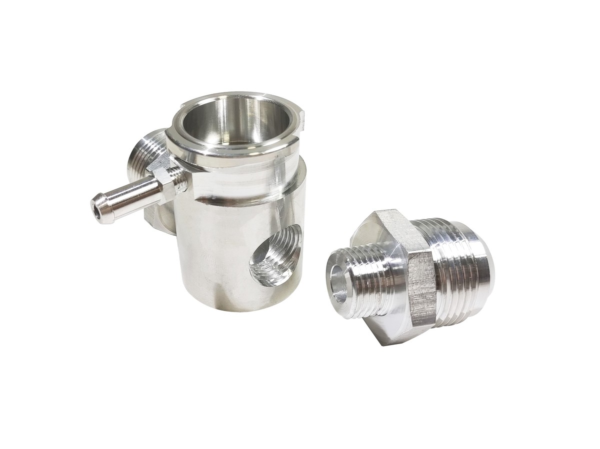 Inline Hose Filler Neck Universal Aluminum Radiator Hose Filler Neck ...