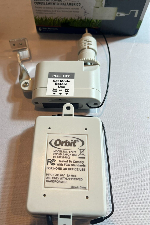 Orbit 57071 Wireless Rain and Freeze Sensor | eBay