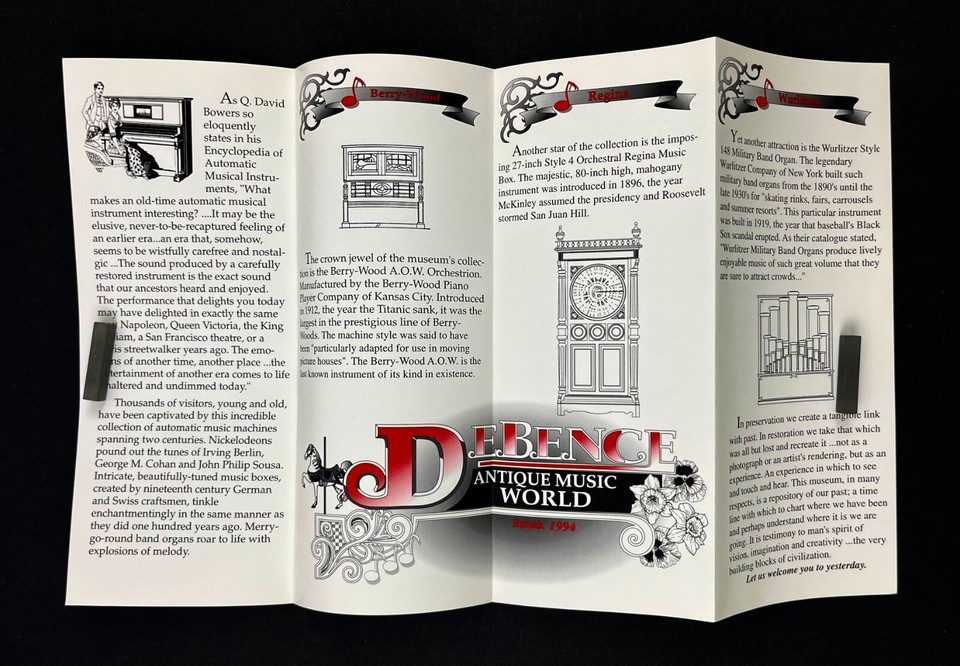 1990s Franklin Pennsylvania Debence Antique World Museum Vintage Travel ...