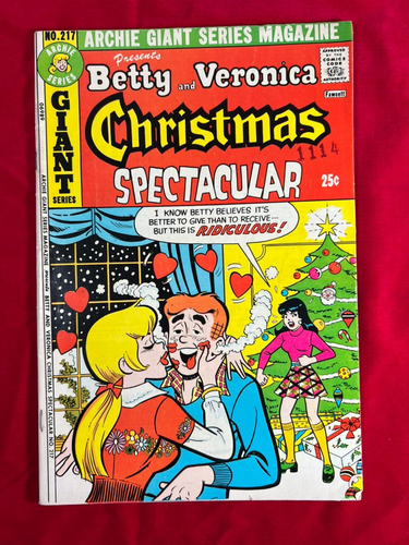 Archie Giant Series #217 (1974) DeCarlo Innuendo Cover! Christmas Issue ...