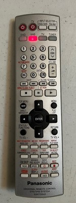 Tested Panasonic EUR7722XJ0 Original OEM Remote Control for DVD VHS ...