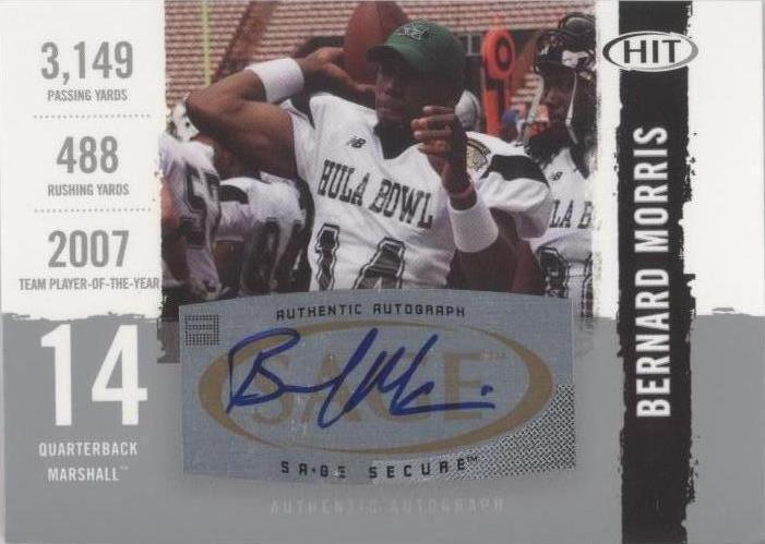 2008 SAGE Hit - Autographs Bernard Morris #A14 Silver (AU, RC) for sale ...
