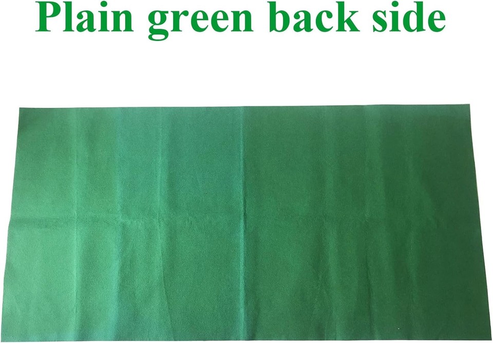 Craps Table Top Felt Layout - 36" x 72" 72 x 36 (Rectangular), Green | eBay