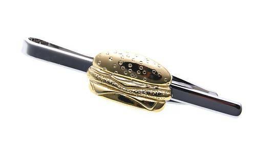 Tie Pin Hamburger Big Mäc Genuine Silver 925 Sterling Silver Quality | eBay