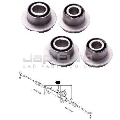 For Toyota Rav4 1.8i 2.0 D-4D 2000-2005 Power Steering Rack Arm Bush ...