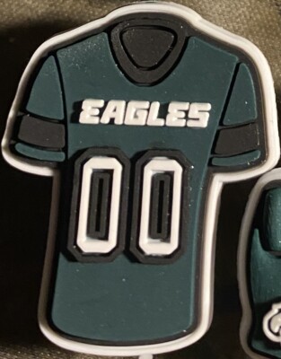 Philadelphia Eagles silicone shoe charm, 5 for $5, read description ...