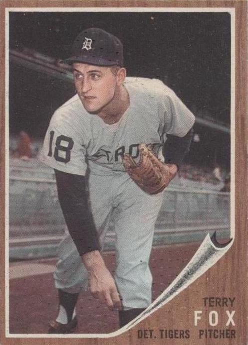 1962 Topps - Terry Fox #196 for sale online | eBay UK