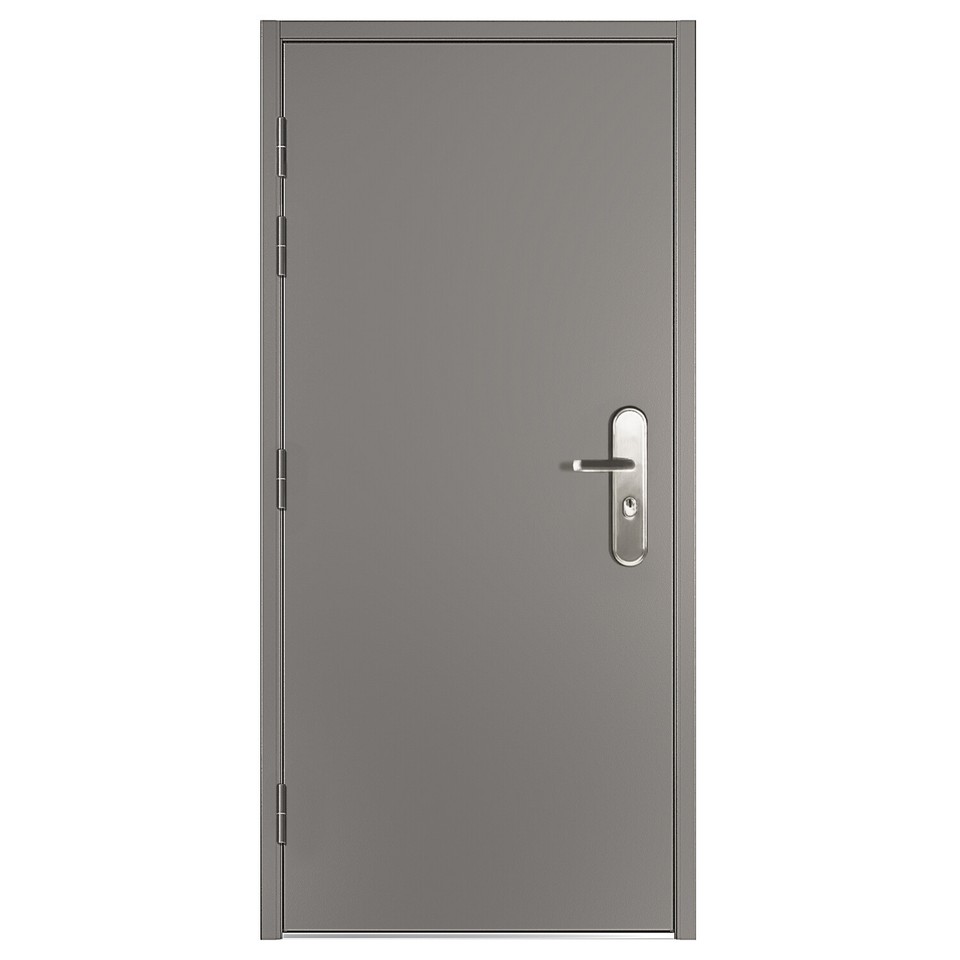 VIZ-PRO Steel Security Door For Home with Frame and Hardware Outward | eBay