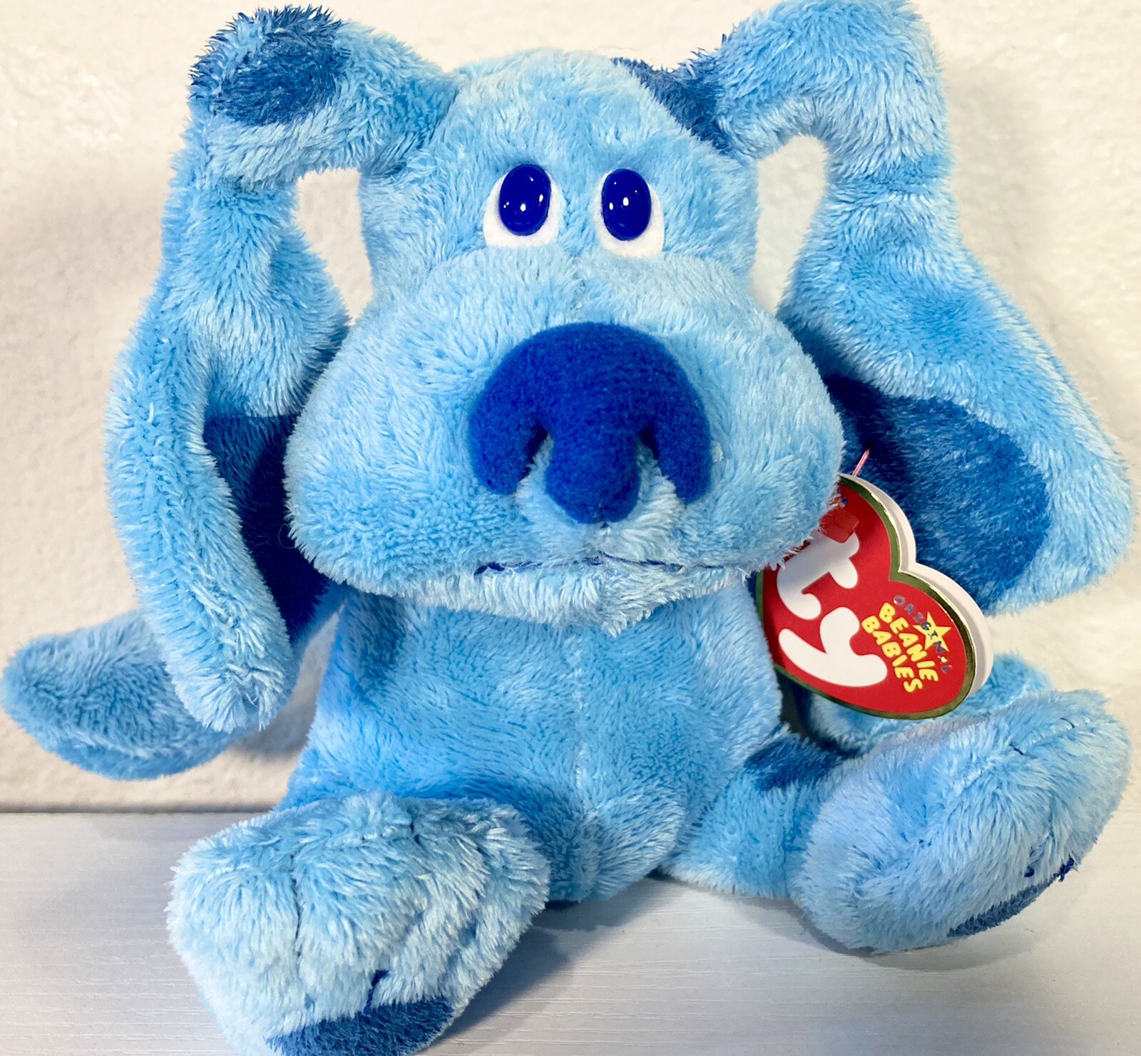 Ty Beanie Baby - BLUE the Dog Approximately 6.5" (Nick Jr. - Blues Clue ...