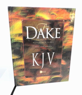 Dake's Annotated Reference Bible KJV by Finis J. Dake (2019, Hardcover ...