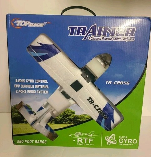 Top Race Remote Control Airplane - RC Plane 3 Channel Battery-Powered ...