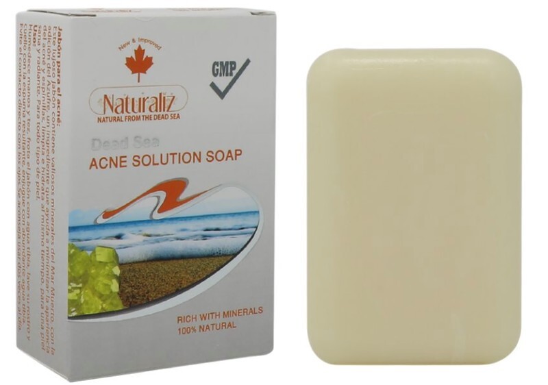 Natural Dead Sea, Acne Solutions Soap, by Naturalize, Natural From The ...