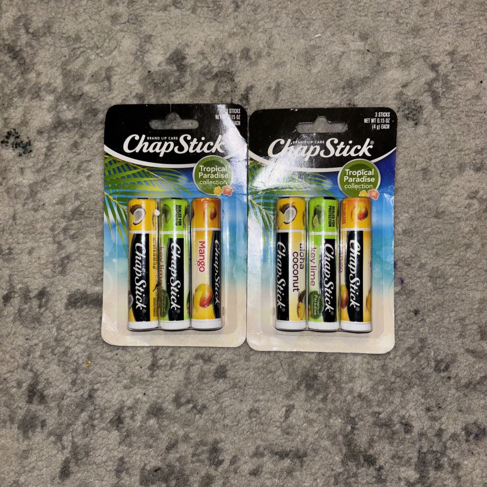 WOW! ChapStick TROPICAL PARADISE Collection Chap Stick (6 Tubes) Fast ...