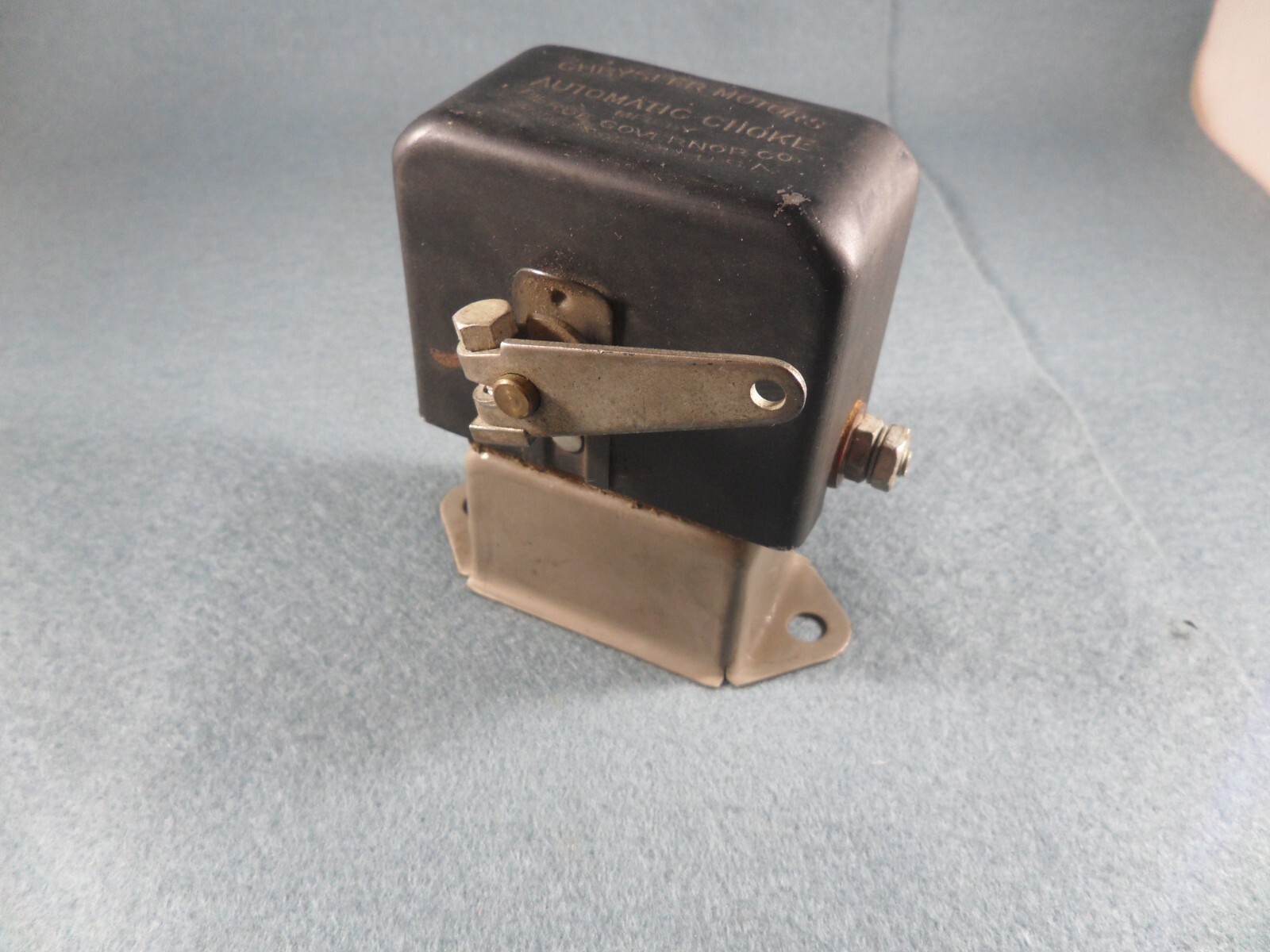 1934 - 1948 CHRYSLER 1934 DESOTO AIRFLOW CARBURETOR CHOKE SISSON AC-600 ...