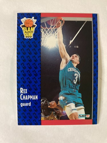 Rex Chapman- Fleer 1991 #229 NBA Basketball Card | eBay