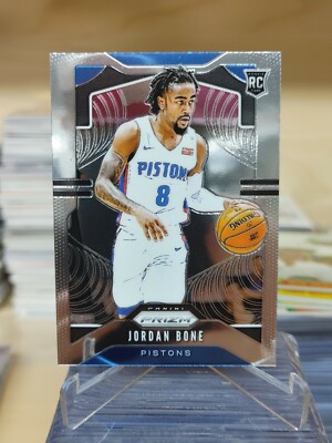 Jordan Bone RC - 2019-20 Prizm base #291 - Detroit Pistons | eBay