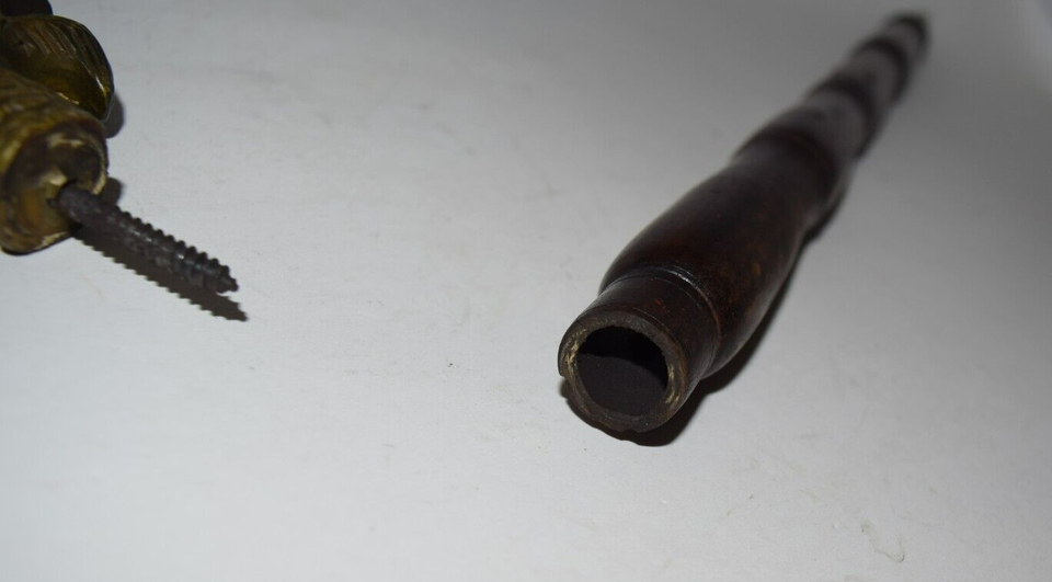 SHILLELAGH IRISH VINTAGE ANTIQUE STICK RARE DRAGON 18" CANE FIGHTING ...