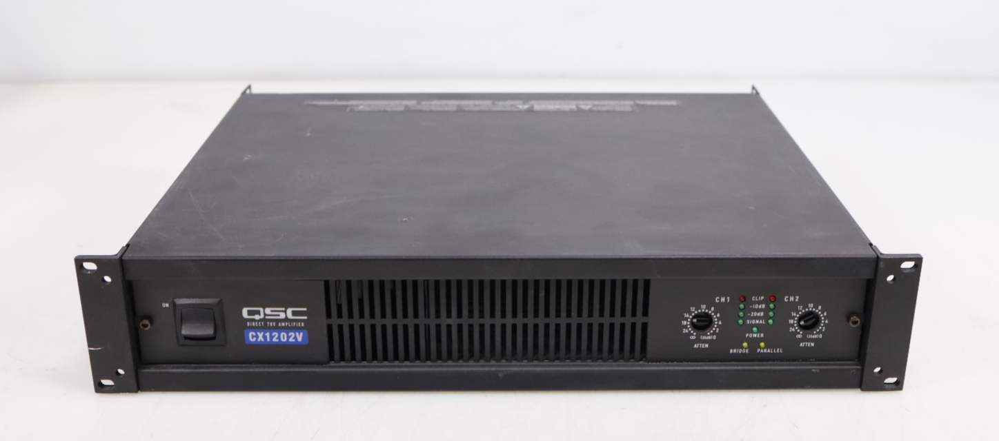 QSC CX1202V 800W 2-Channel Powered Amplifier | eBay