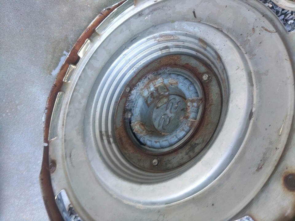 Vintage Chevy Impala SS 1963 Chrome, Black & Red 14” Hubcaps Set Of 4 ...