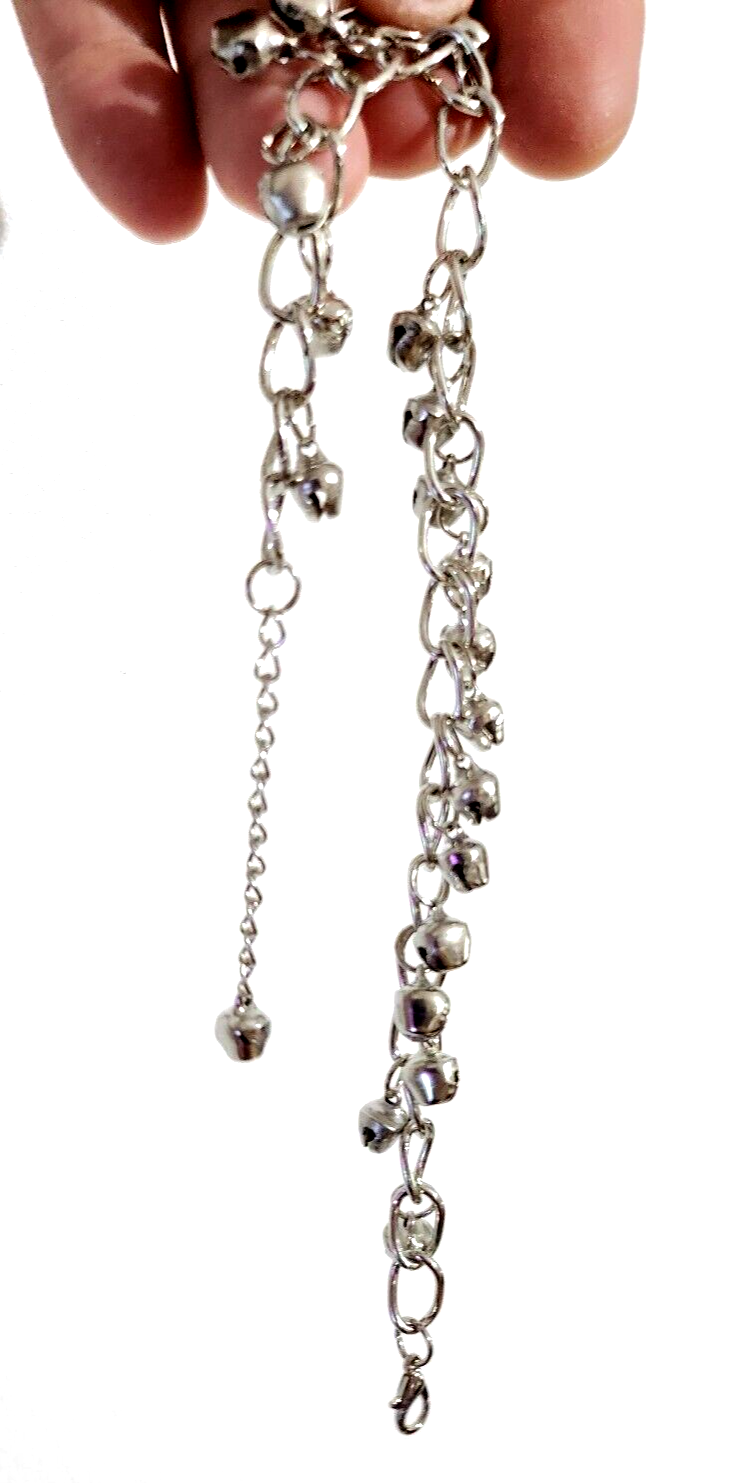 Bell Ankle Bracelet 20 Bells Anklet Quality Shiny Steel Dancing Bells ...