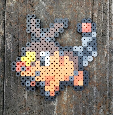 Tepig Pokémon Pixel Art Perler Art Magnet | eBay