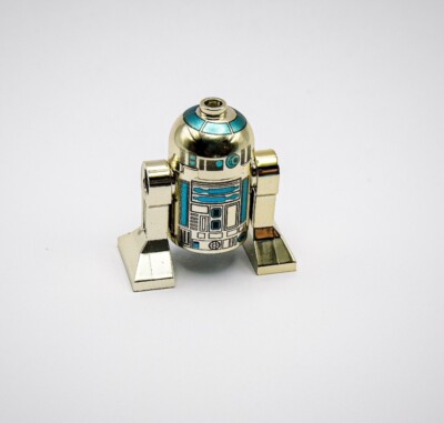 Lego Chrome Gold Astromech Droid R2-BHD Star Wars New!! | eBay