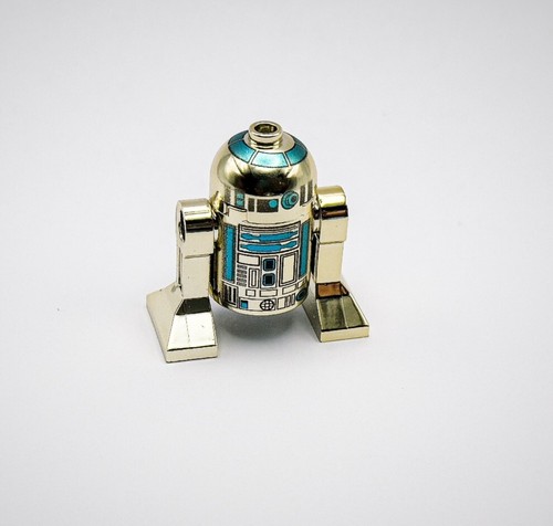 Lego Chrome Gold Astromech Droid R2-BHD Star Wars New!! | eBay