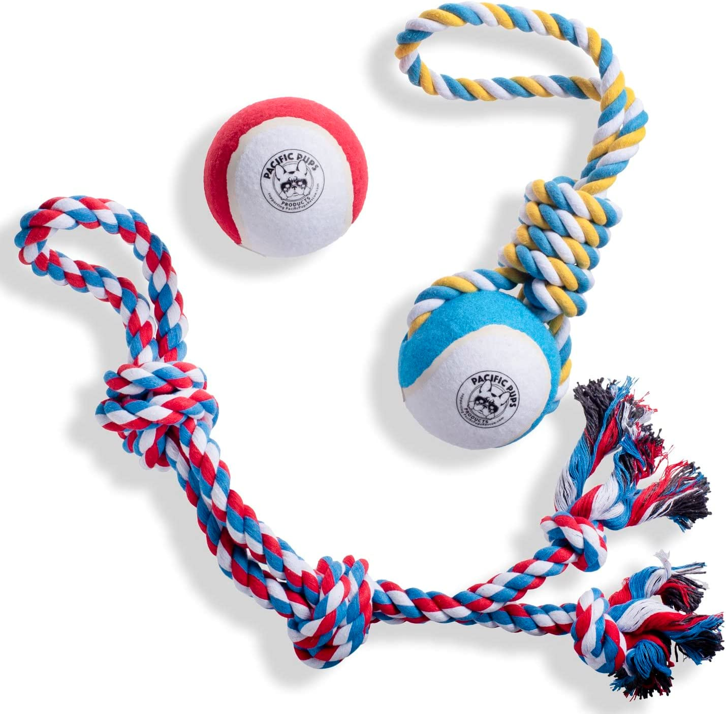 XL Dog Rope Toys for Large Dogs Tug Toys, Supports Non-Profit Dog ...