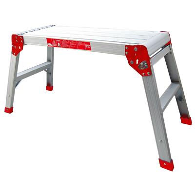 Aluminium Folding Work Platform Bench Hop Step Up Decorators Plasterers ...