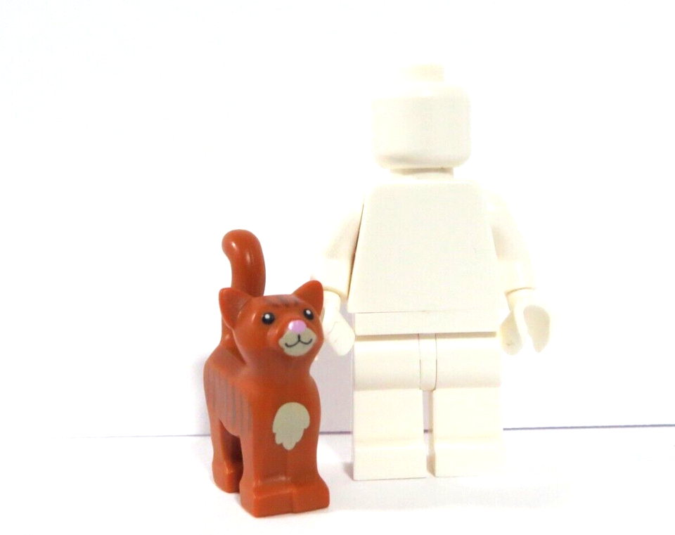 Lego Ginger Tabby Cat Kitten Pet White Minifigure Not Incl Santa Mrs ...