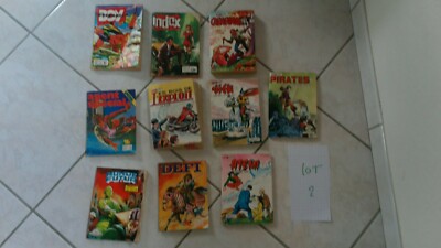 gros lot BD comics petit format-DEFI/ATEMI/INDEX/carabina slim/PIRATES ...