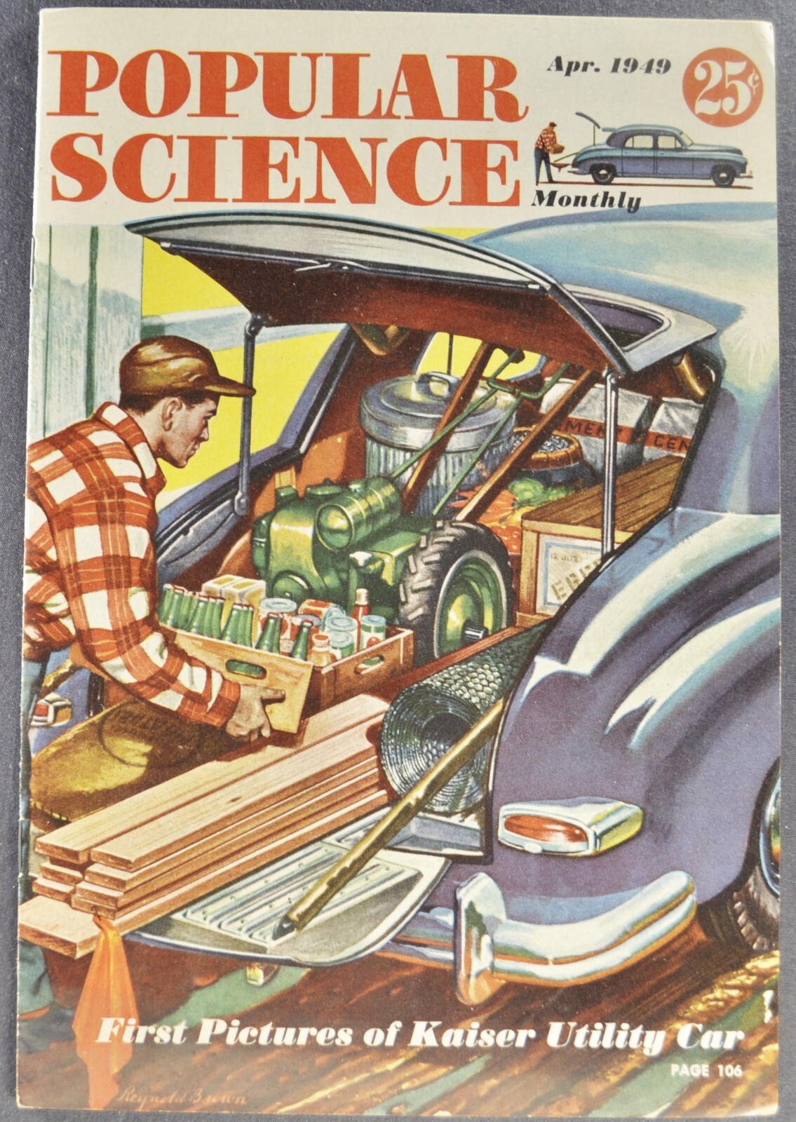 1949 Kaiser Traveler & Vagabond Road Test Catalog Brochure Excellent ...