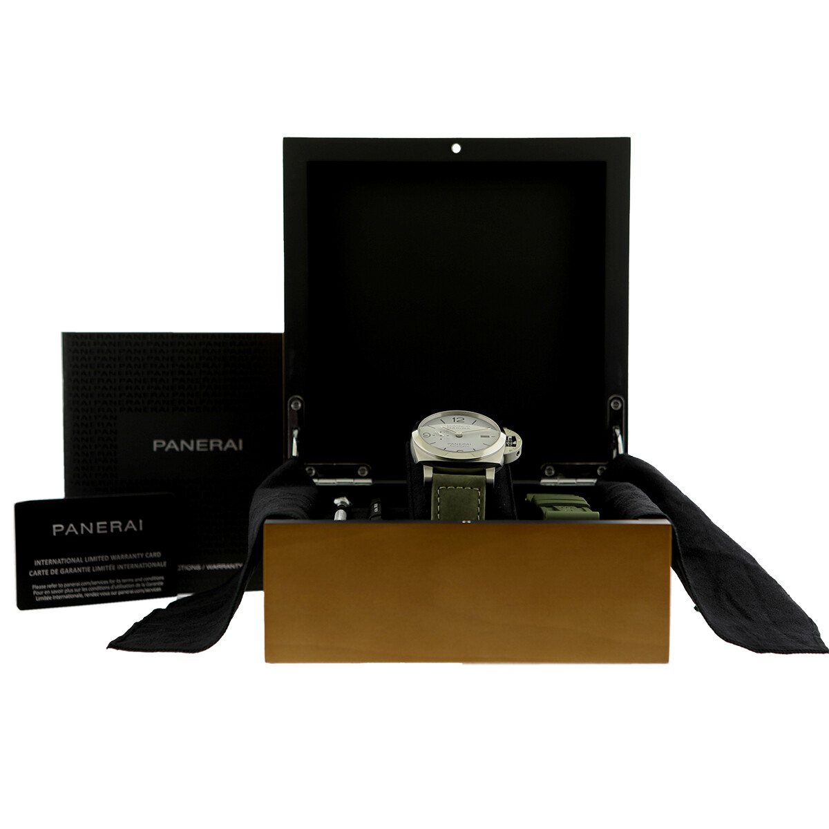 PANERAI Stainless Steel 44mm PAM 01314 Luminor Marina 1314 Warranty Box ...