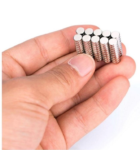10 pezzi magneti piccolo magnete rotondo 6X1mm Neodimio N35 disco ...