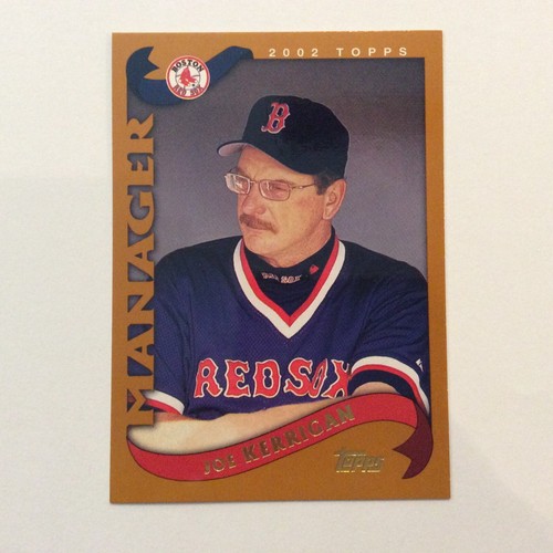 2002 Topps #288 Joe Kerrigan MGR Boston Red Sox | eBay