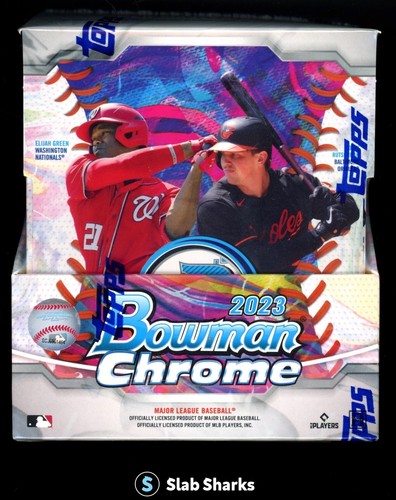 2023 BOWMAN CHROME BASEBALL FACTORY SEALED HOBBY MASTER BOX 2 MINI ...