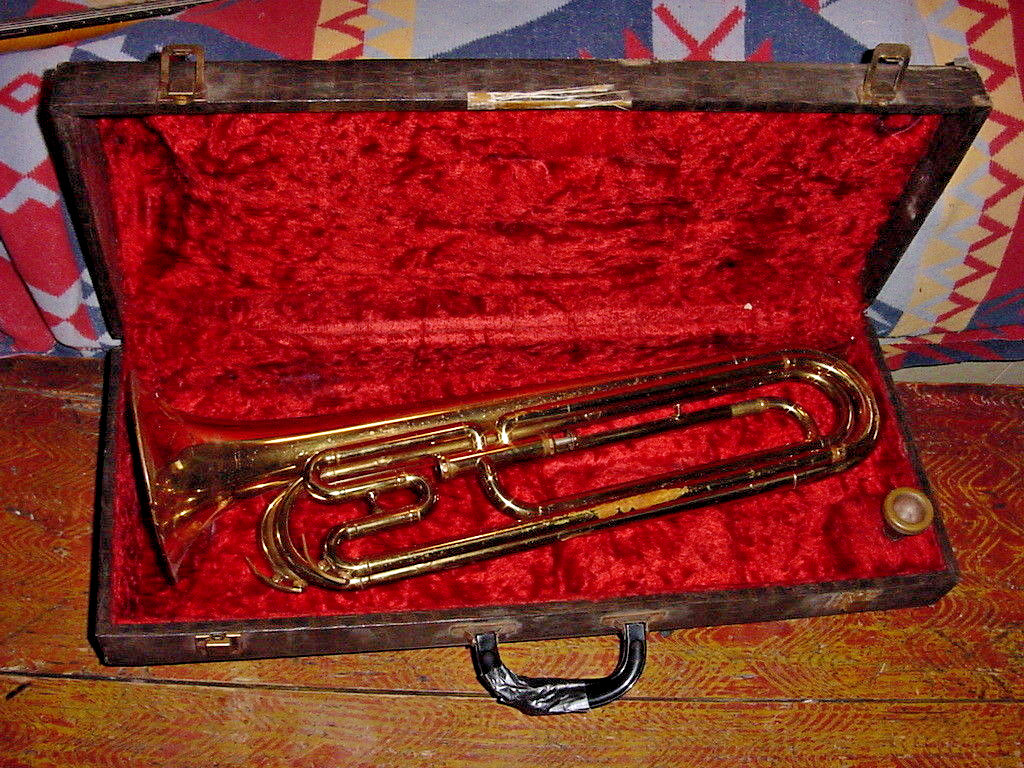ANTIQUE SLINGERLAND ALTO BUGLE SINGLE VALVE 1950S | eBay