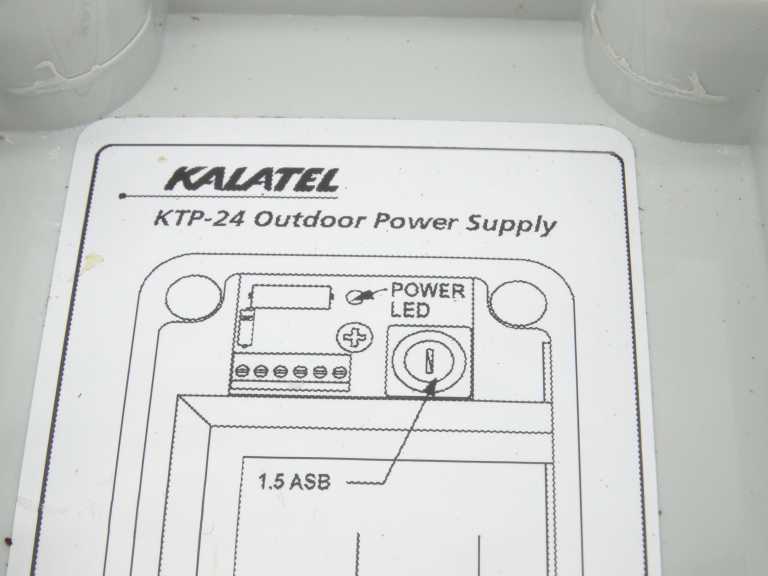 Kalatel Interlogix Security UTC Fire Ktp-24 54 VA Outdoor Power Supply ...