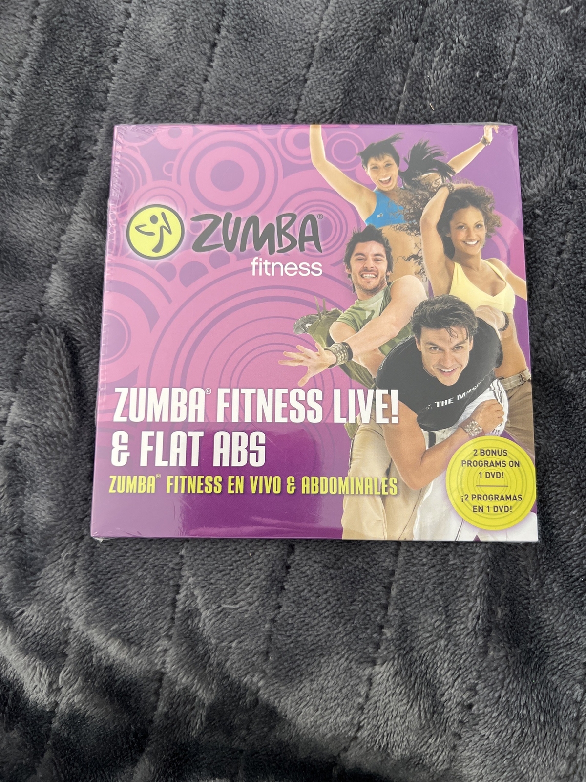 Zumba Fitness Live! & Flat Abs DVD 2009 English and Spanish Beto Dance ...