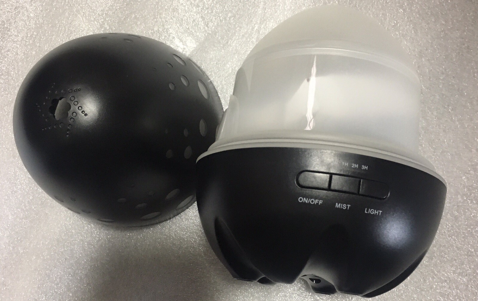 400ml Egg Shape Oil Aroma Diffuser Air Mist Humidifier Ultrasonic,7 LED ...